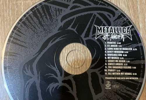 Оригинальный диск Metallica,st.anger,CD