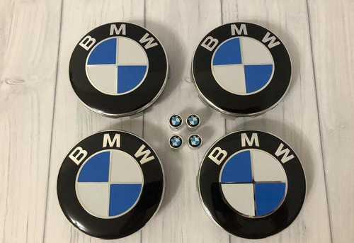 Колпачки Заглушки на диски оригинал BMW бмв 68мм