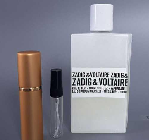 Zadig voltaire, Erba pura, Champaca парфюм распив