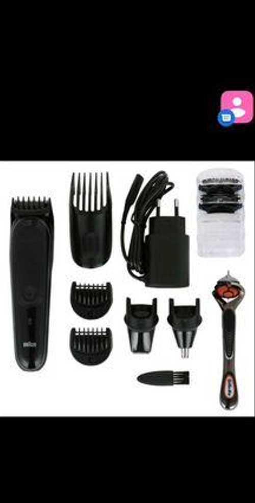 Триммер Braun MGK5260 8-в-1 + Бритва Gillette NEW