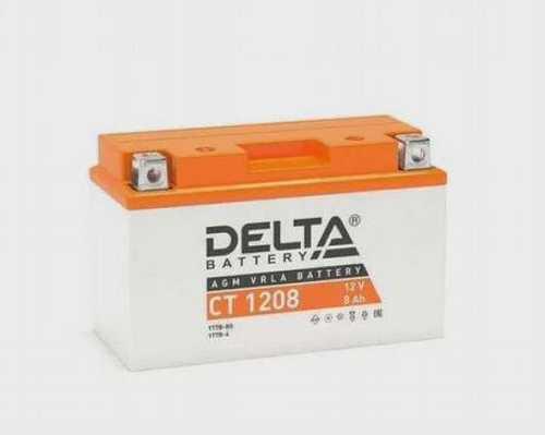 Аккумуляторы Delta для мототехники