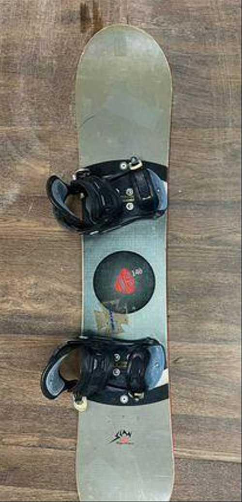 Сноуборд Rossignol Scan 140 + крепы Nidecker M
