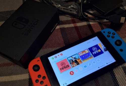 Nintendo switch rev 1 32+64GB под прошивку