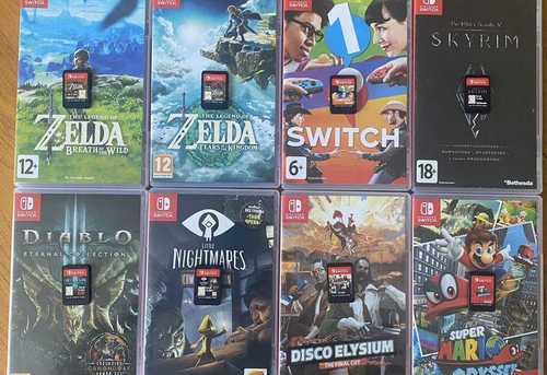 Коллекция игр на Nintendo Switch (8 игр)