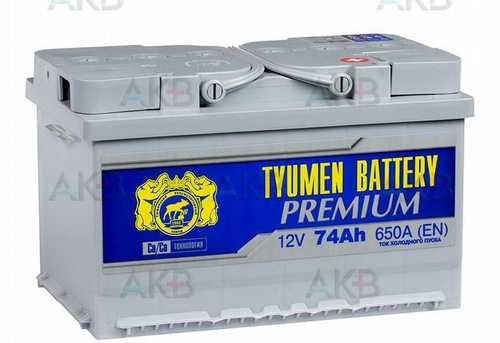 Аккумулятор автомобильный Tyumen Battery Premium 7