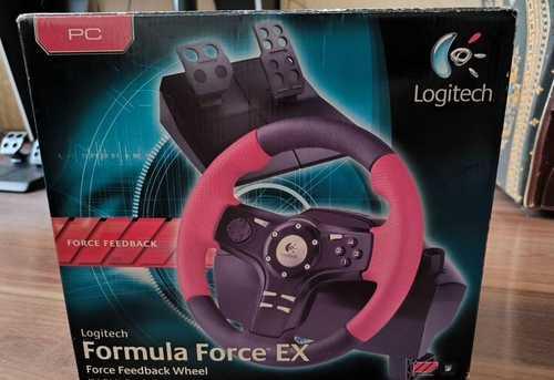 Игровой руль logitech formula force ex