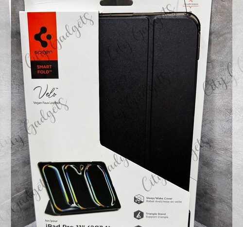 Чехол spigen SMART fold iPad PRO 11 5 / 2024 black