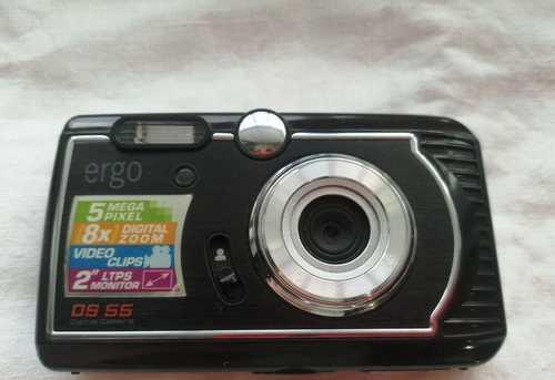 Цифровой фотоаппарат Ergo DS55 5Мп, в идеале