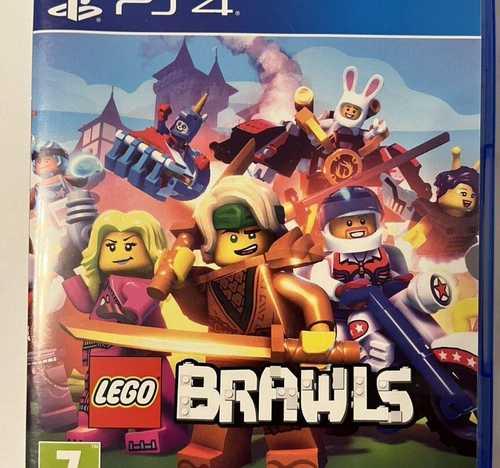 Lego brawls диск ps4