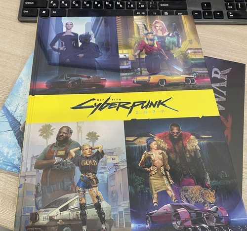 Артбук Мир игры Cyberpunk 2077 (новый)