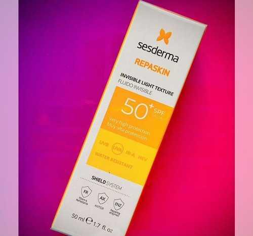 Sesderma repaskin invisible light texture SPF 50