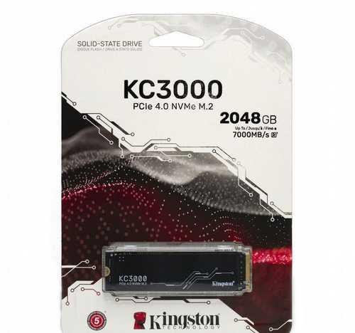 SSD M.2 накопитель Kingston KC3000 2TB