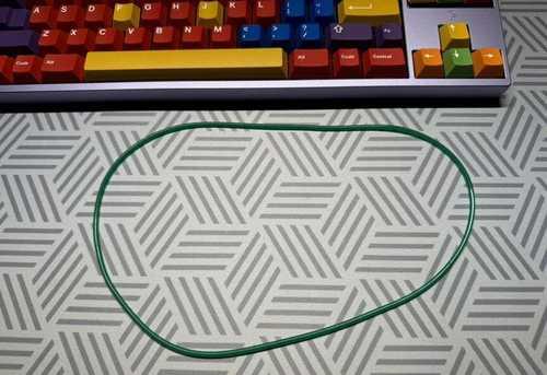 Зеленый оринг для клавиатуры