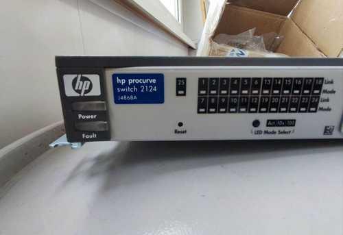 Коммутатор Hp procurve switch 2124 j4868a