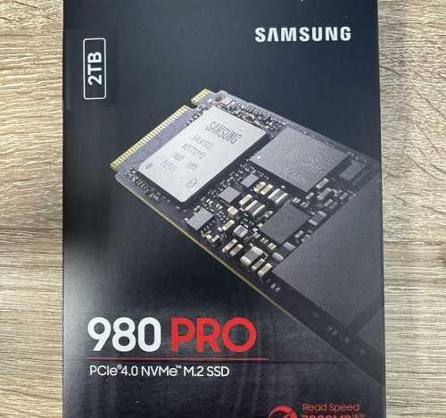 Samsung 2 тб SSD-диск 980 PRO новый