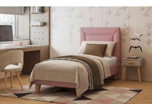 Кровать Виллем-Legs 90 Bucle Pink