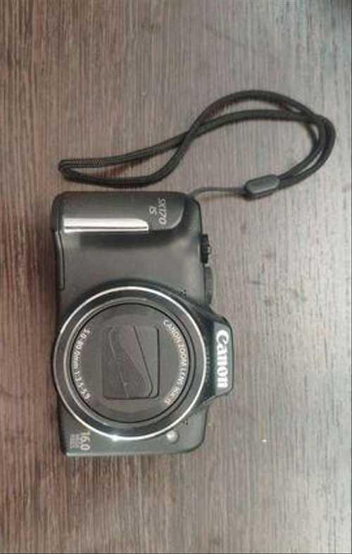 Компактный фотоаппарат canon sx170 is