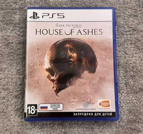 Диск для PS5 Dark Pictures House of Ashes