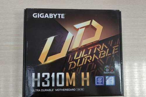 Материнская плата gigabyte H310M H s1151 v2 новая