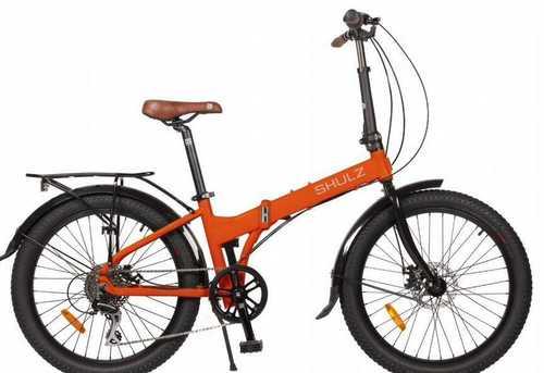 Cкладной велосипед Shulz Easy Fat оранжевый