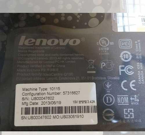 Неттоп мини пк lenovo