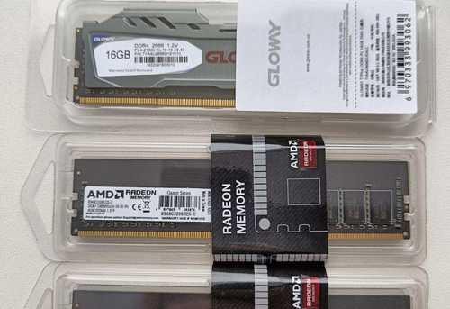 Оперативная память ddr4 16gb новая