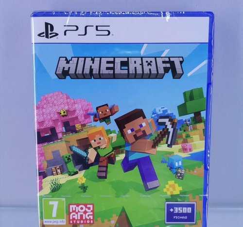 Minecraft ps5 новый диск