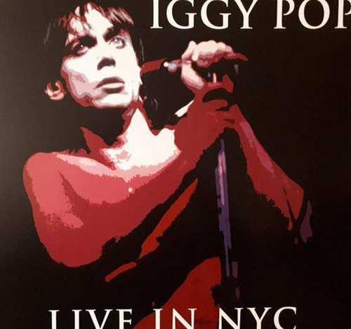 Виниловая пластинка iggy POP - best OF live IN NYC 1986 (LP)