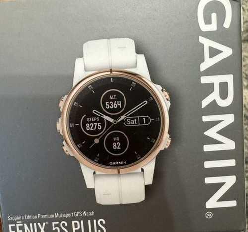 Часы garmin fenix 5 s plus sapphire