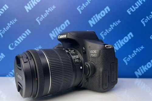 Canon EOS 750D kit 18-55mm STM (пробег 4911) sn:84