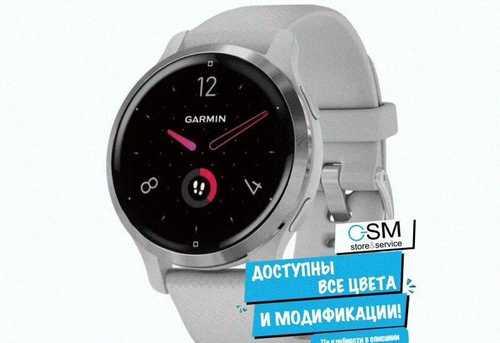 Умные часы Garmin venu 2S, серебристый