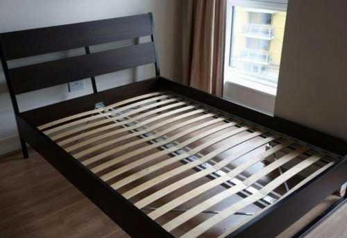 Кровать двухспальная 160 200 IKEA trysil