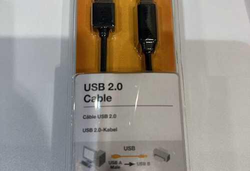 USB кабель 2.0 belkin 1.8m