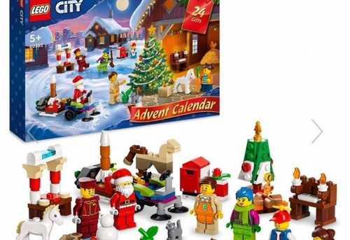 Адвент календарь lego city advent calendar 60352
