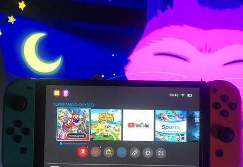 Nintendo switch oled с играми