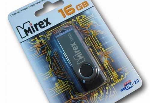 USB флешка Флешка 16 гб Mirex Swivel Black