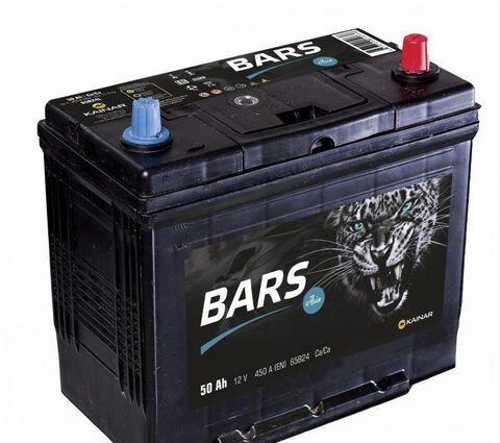 Акб 50Ач "Bars Asia" узкий на хонду