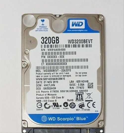 WD blue 320GB
