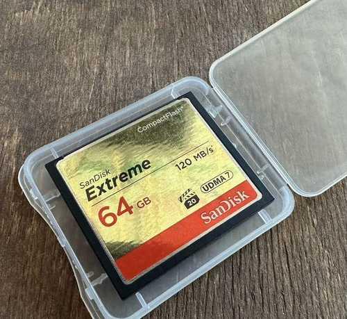 Compact Flash SanDisk 64gb, Sony XQD 64GB
