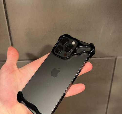 Чехол iPhone 13-16 pro max металлический