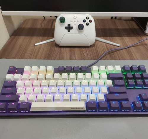 Кастомная red square keyrox tkl g3ms purple