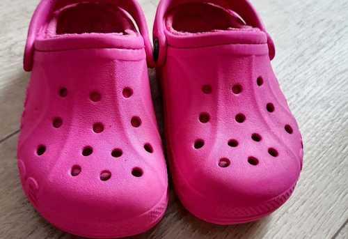 Crocs сабо утеплённые для девочки, C10