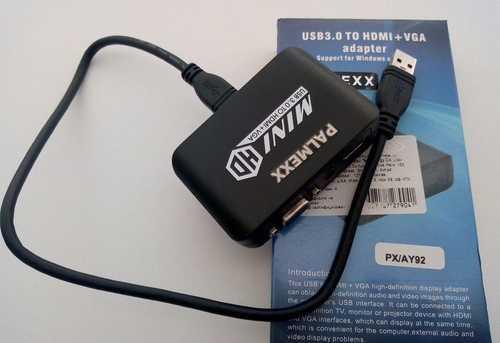 Конвертор usb - hdmi - vga