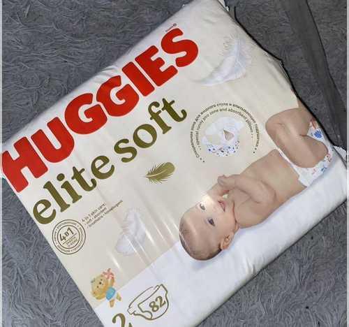 Подгузники памперсы 2 huggieselite soft