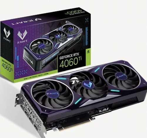 Видеокарта Maxsun Rtx 4060 TI трехкулерная