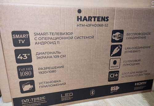 Телевизор Hartens HTM-43FHD06B-S2 43" Full HD