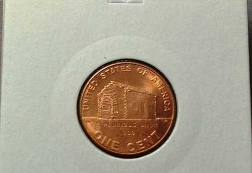 1 цент 2009-10г.г. сша.Набор 5 монет "А.Линкольн"