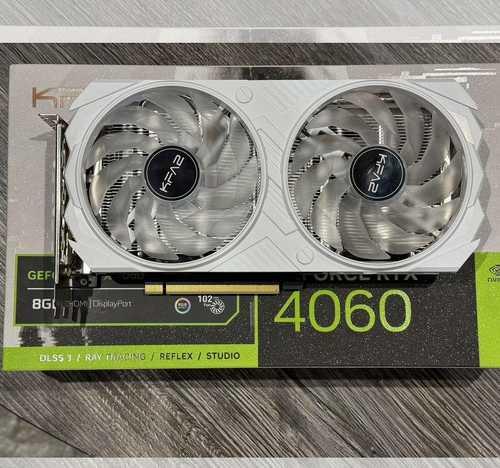 Видеокарта KFA2 GeForce RTX 4060 X White