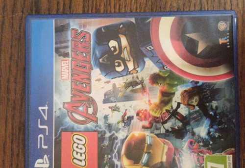 Lego Marvel Avengers ps4 диск
