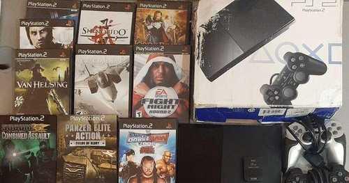 Sony playstation PS2 пс2 + много игр